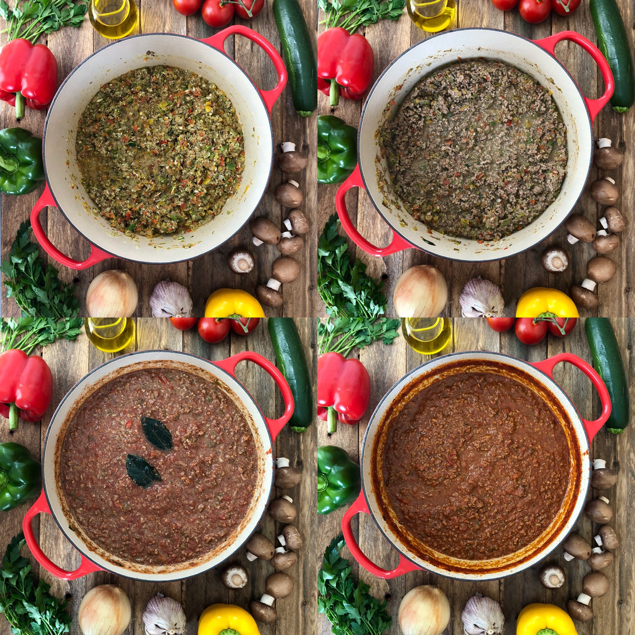 Hidden Vegetable Spaghetti Sauce with Meat - The Kitchen Fairy