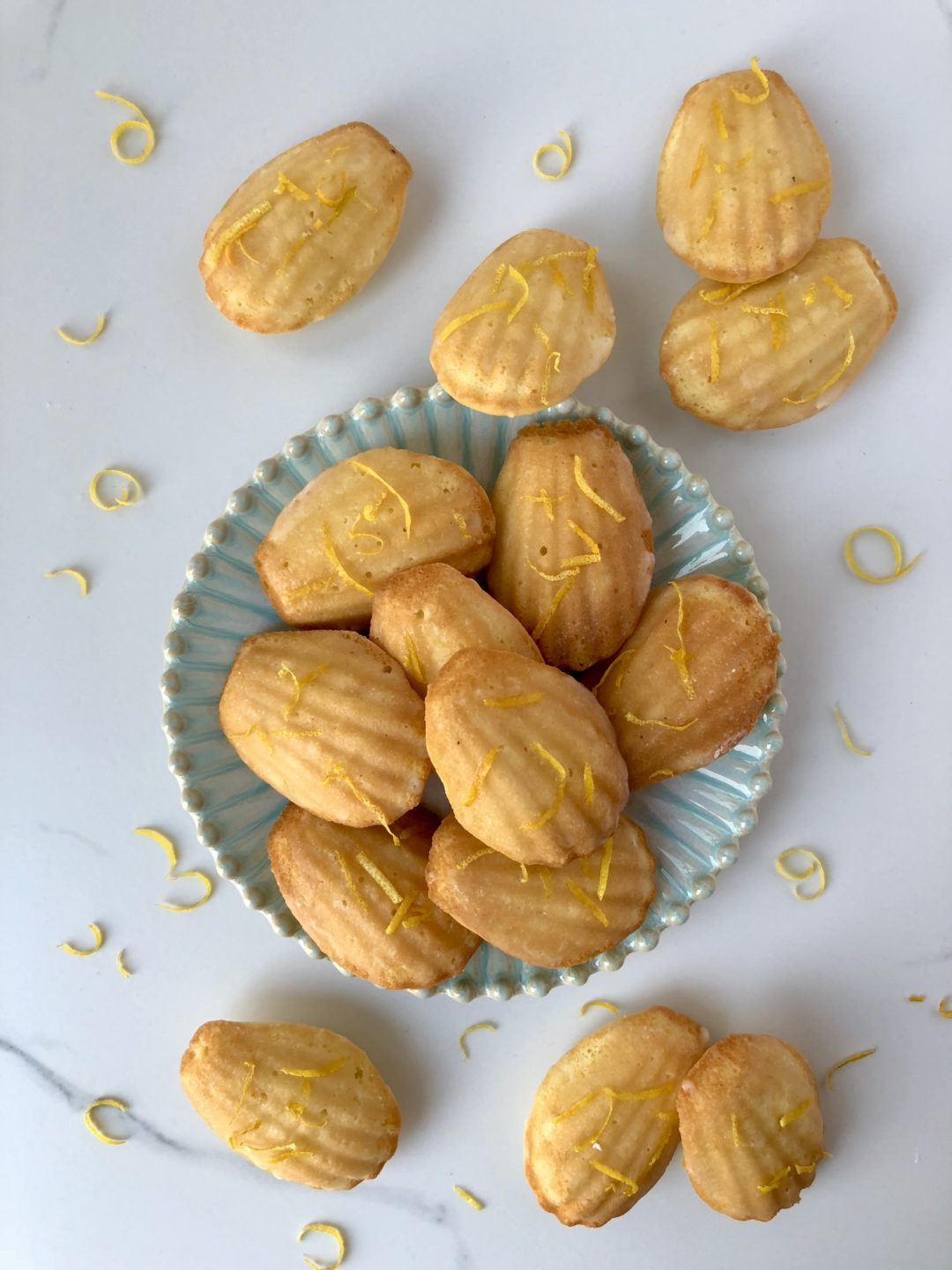 Lemon Madeleines - The Kitchen Fairy