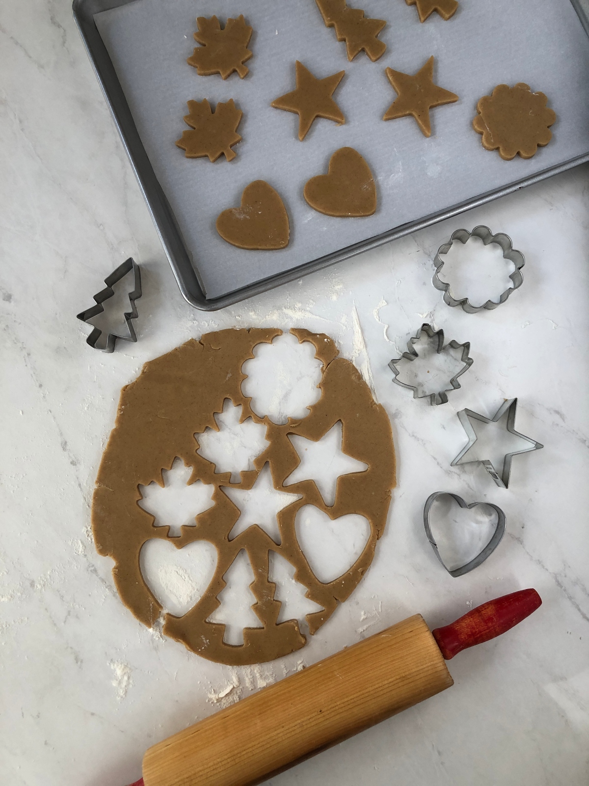 Brown Sugar Cinnamon Cut Out Cookies - The Kitchen Fairy